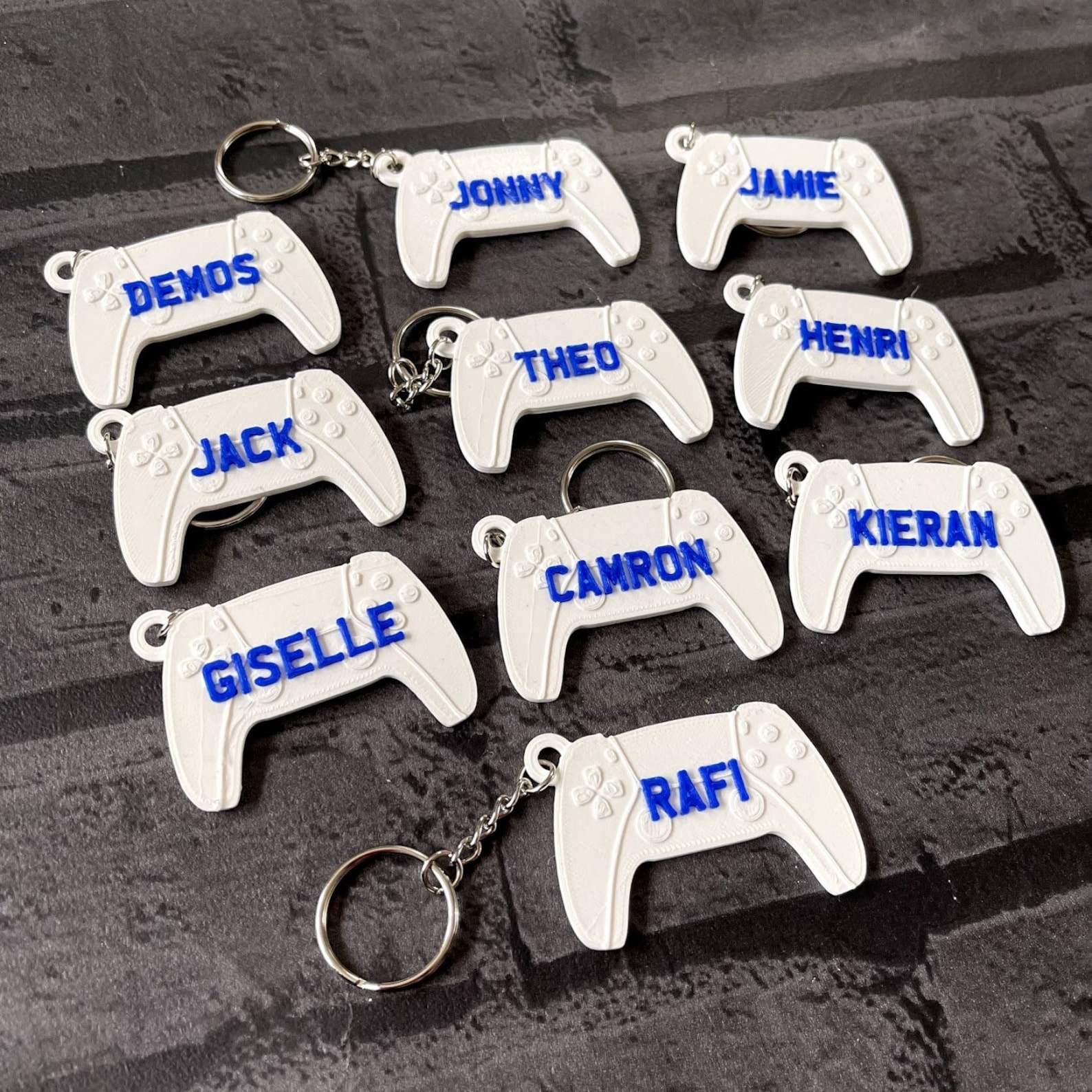 Game Controller Keychain/keyring Video Gamer 3D Printed - Etsy