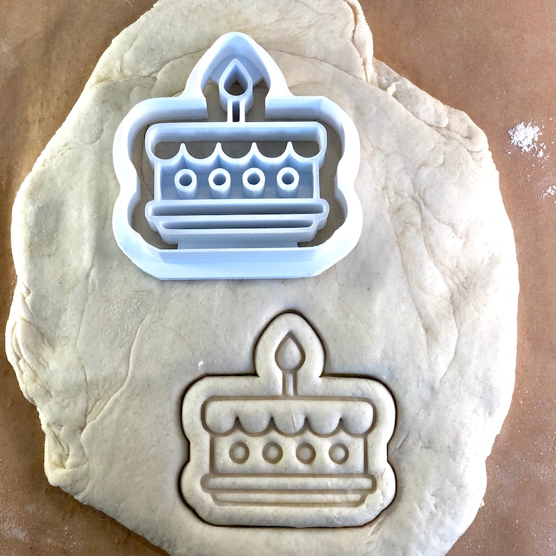 Birthday Cake Wedding Cake Cookie Cutter Cute Cutter - Etsy