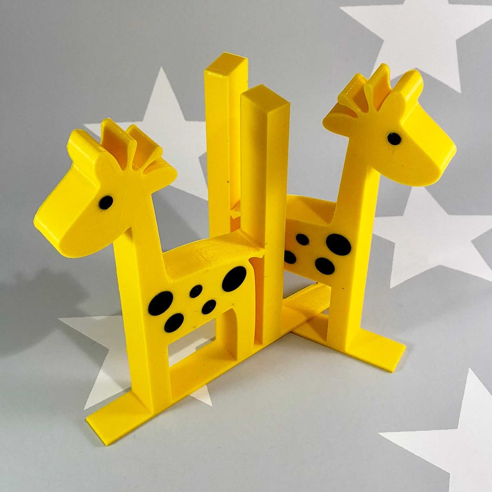 Giraffe Bookends 3D Printed Book Storage Children's - Etsy
