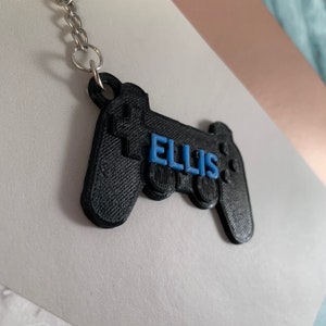 Game Controller - Keychain/keyring - Video Gamer - 3D Printed ...