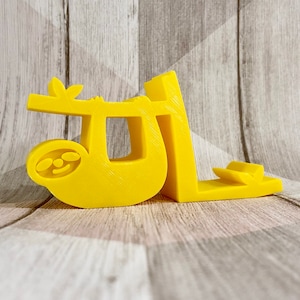 Sloth Mobile iPad Phone Stand - Madagascar Lover - Desk Accessory ...