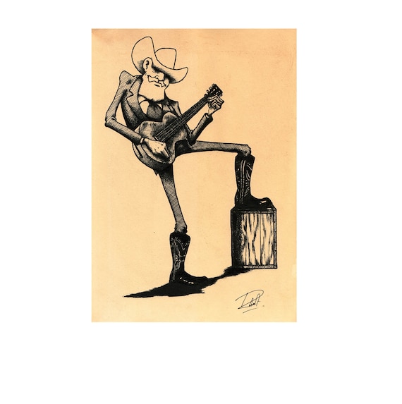 Drawings Of Famous Country Singers