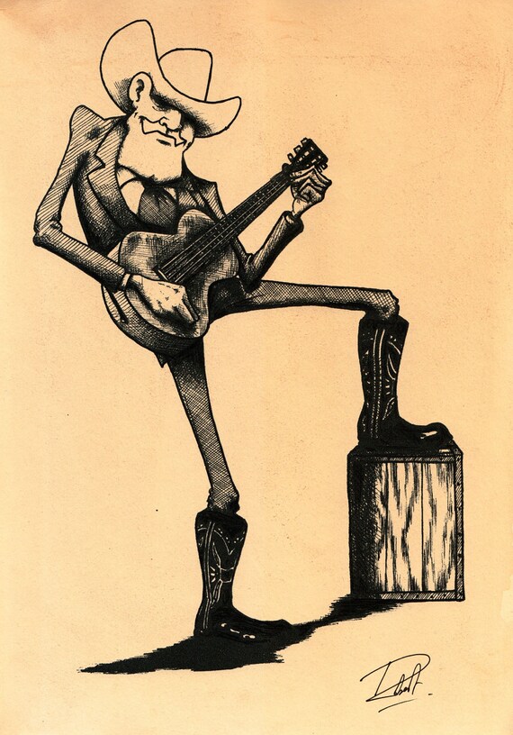 Drawings Of Famous Country Singers