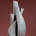 CRYPTIC - Architectural Abstract Sculpture. Cast Metal Maquette ...
