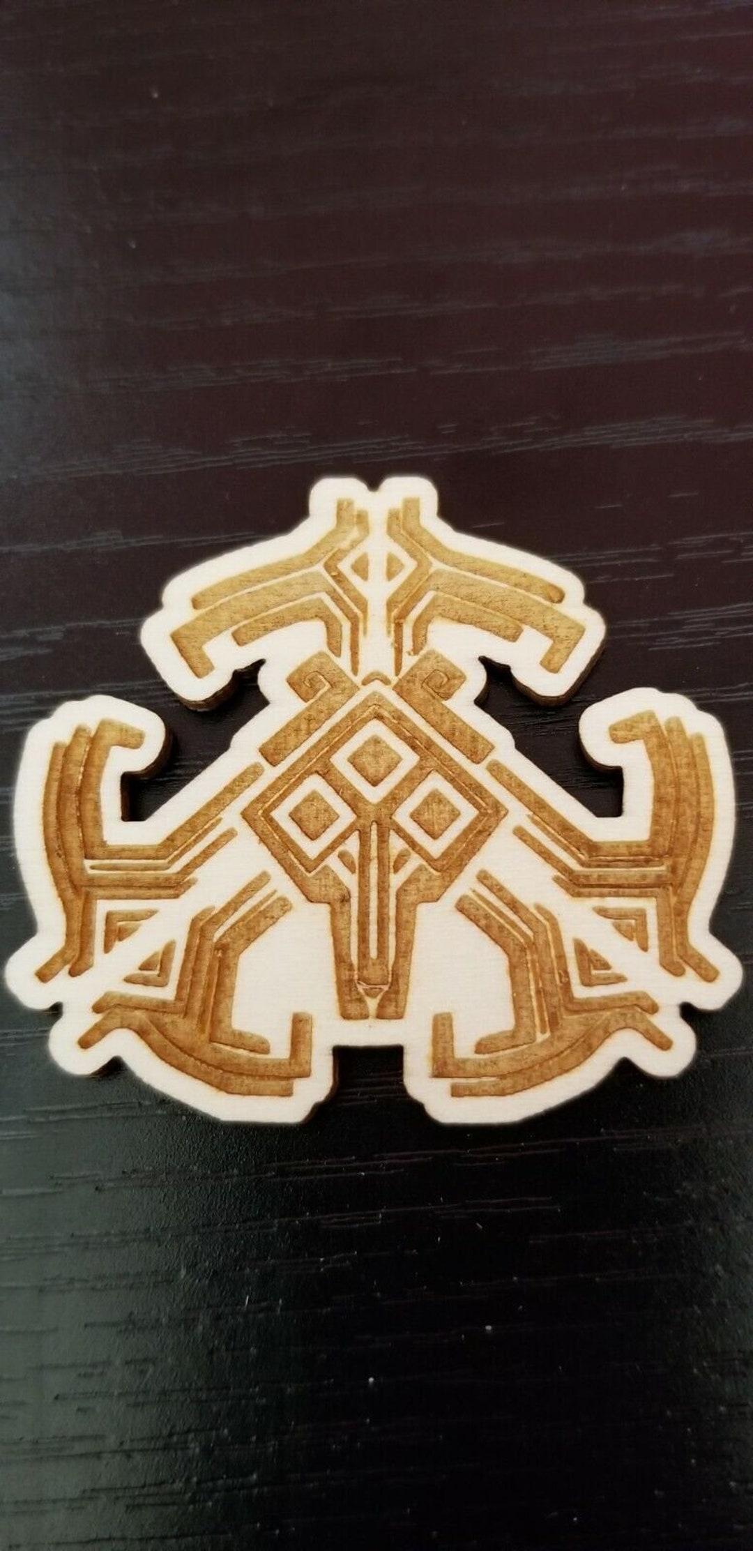 Outer Wilds Nomai Mask Magnet Laser Engraved - Etsy