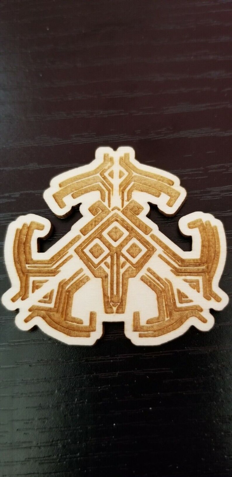 Outer Wilds Nomai Mask Magnet Laser Engraved - Etsy