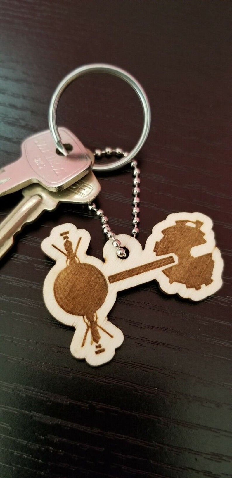 Outer Wilds Ash and Ember Twins Keychain Laser Engraved - Etsy