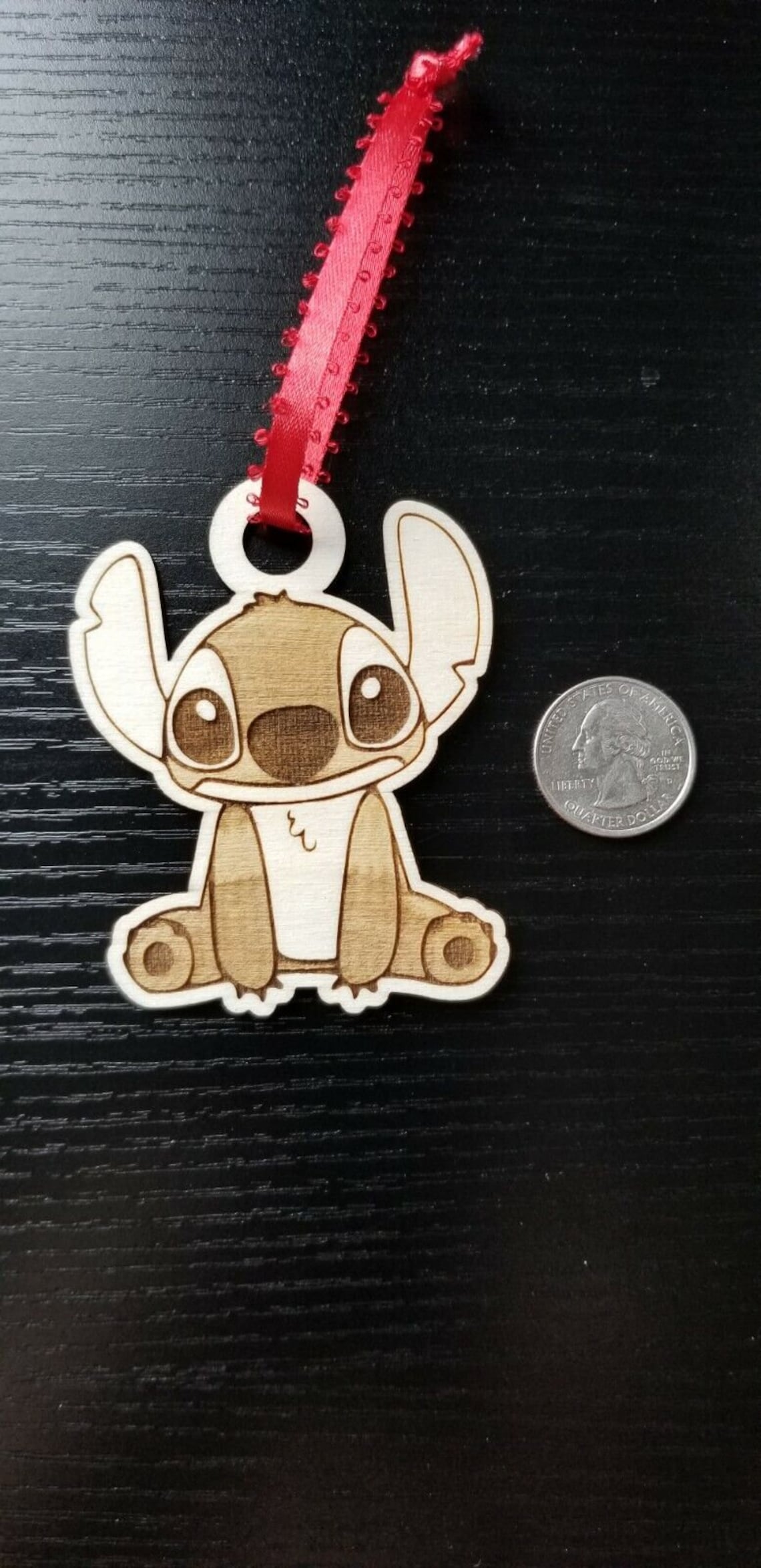 Stitch Laser Engraved Ornament Lilo and Stitch - Etsy
