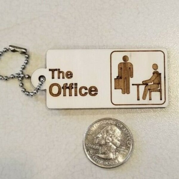 The Office Keychain - Etsy