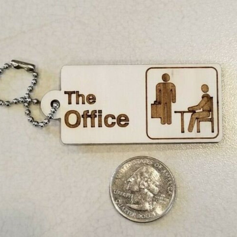 The Office Keychain - Etsy