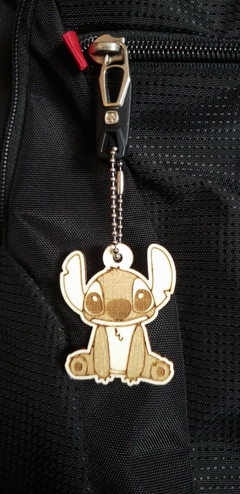 Stitch Laser Engraved Keychain Backpack Accessory Lilo and Stitch - Etsy