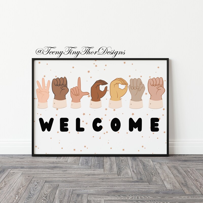 Welcome Languages - Etsy