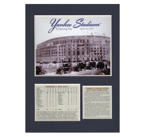 Yankee Stadium New York Yankees 1st Game Tribute | Etsy
