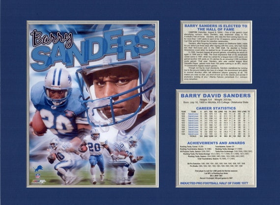 Barry Sanders Nfl Stats