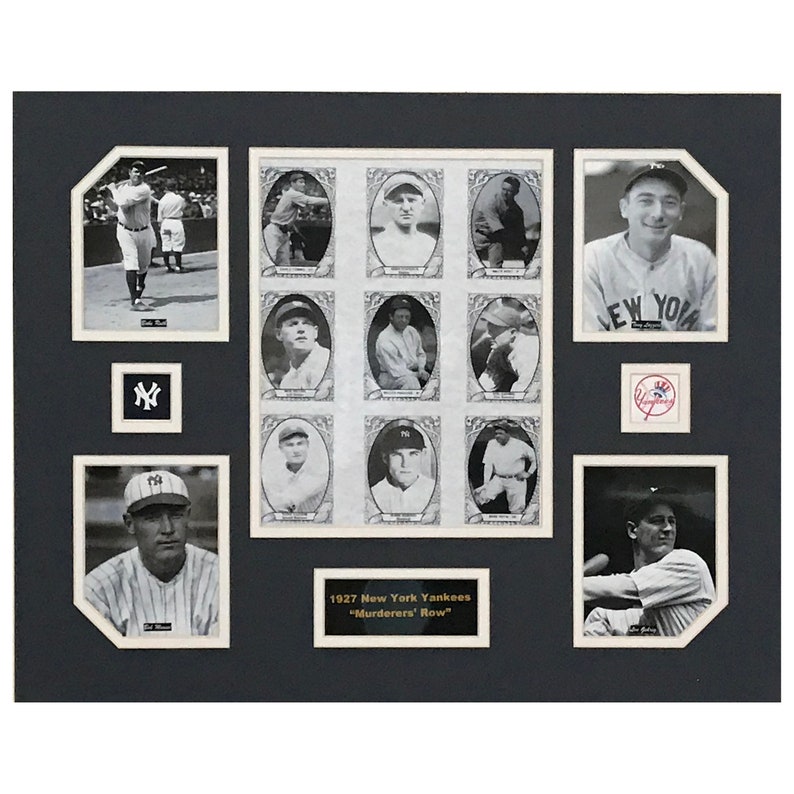 New York Yankees 1927 MLB Baseball Murderers Row World Series | Etsy