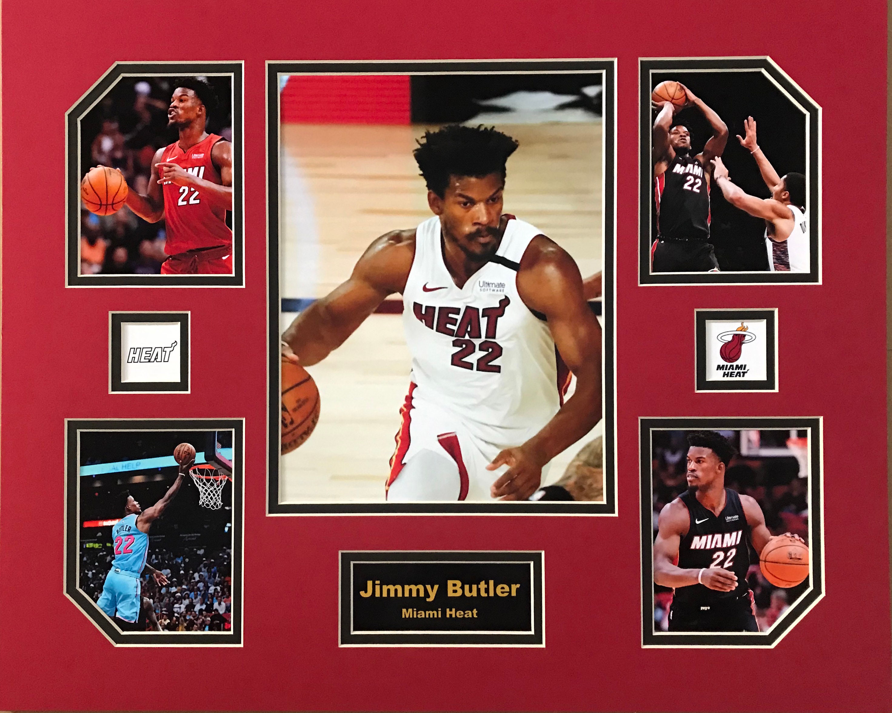 Jimmy Butler Miami Heat NBA Basketball 16 x 20 inch Collage | Etsy