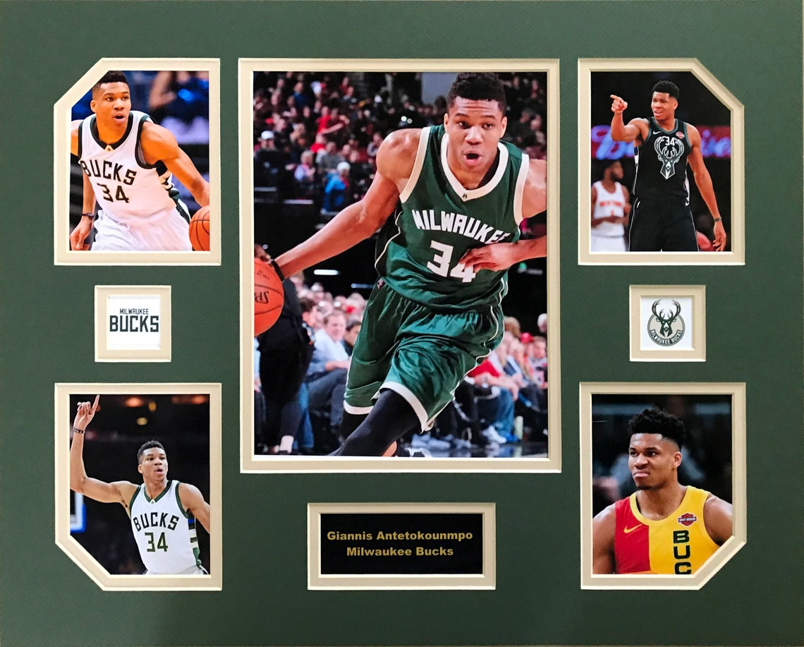 Giannis Antetokounmpo Milwaukee Bucks NBA Basketball 16 X 20 - Etsy