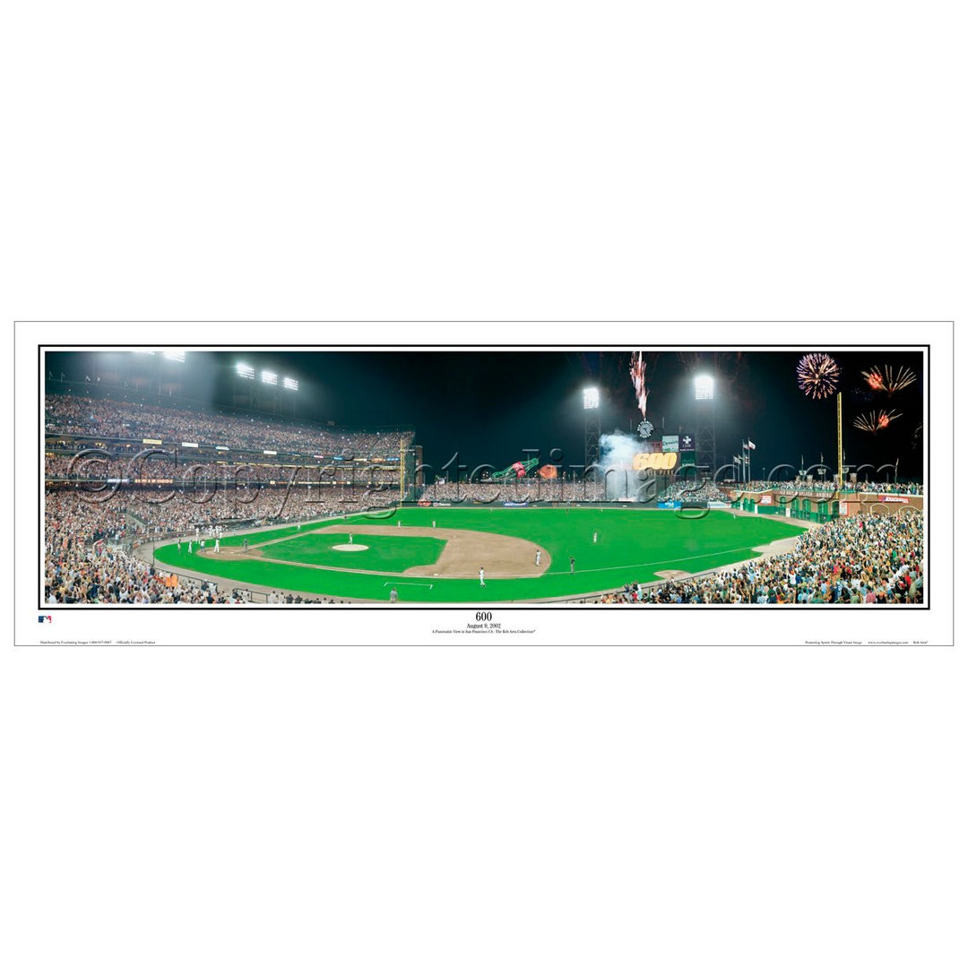 SAN FRANCISCO GIANTS "600" Pac Bell Park Panoramic Photograph - Etsy