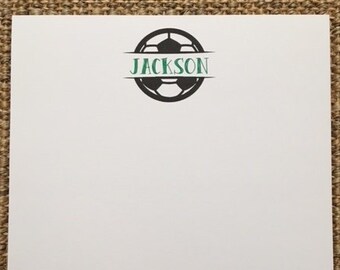 Personalized Sports Sticky Notes // Sports Balls Design With - Etsy