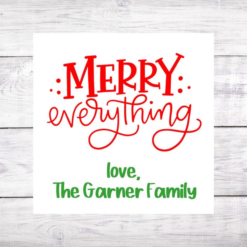 Merry Everything - Etsy