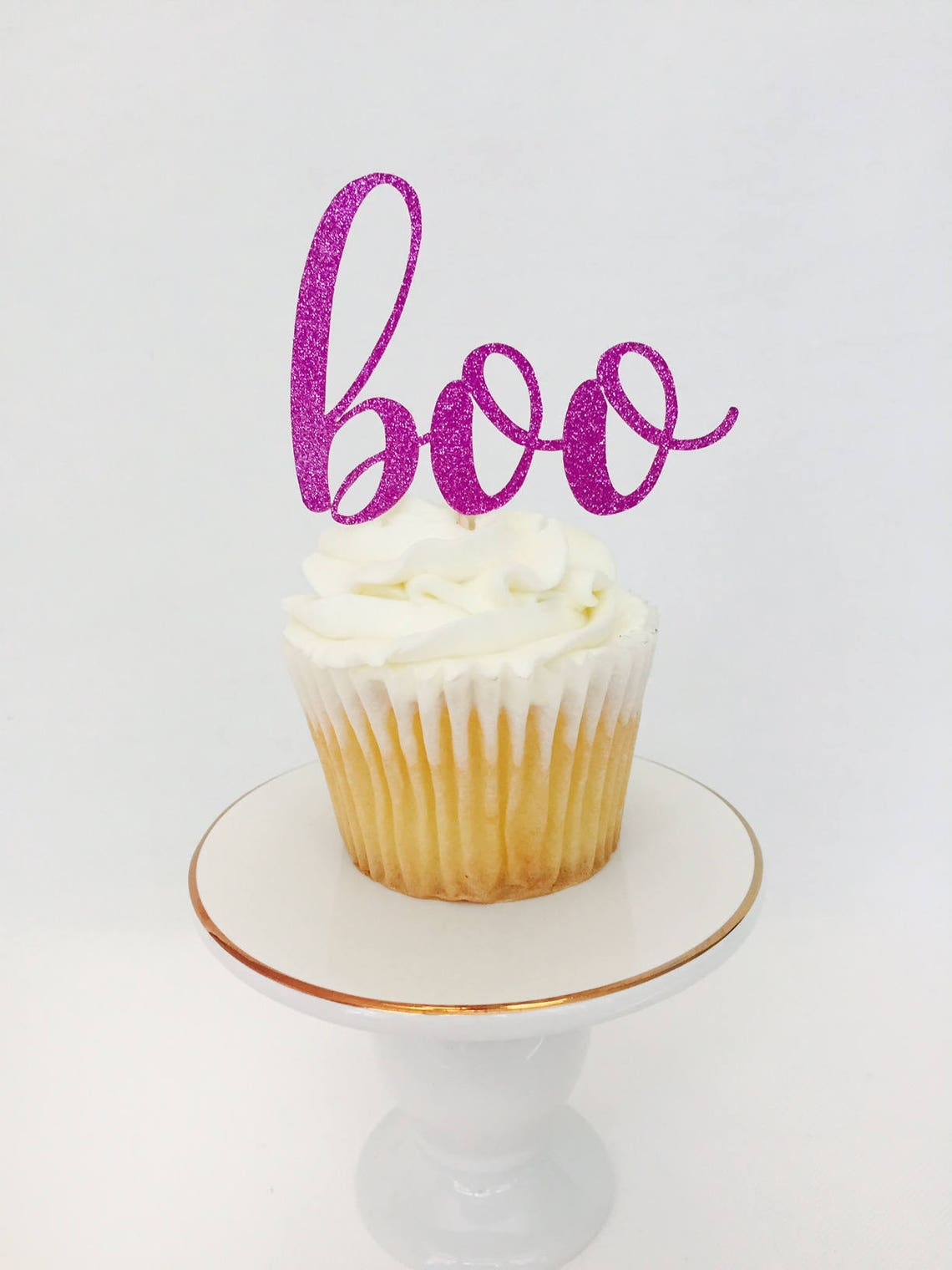 12 Boo Cupcake Toppers Halloween Halloween Party Scary - Etsy