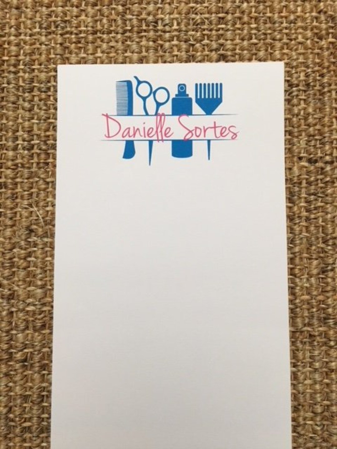 Hair Stylist Notepad Personalized Hairdresser Gift Christmas Gift ...