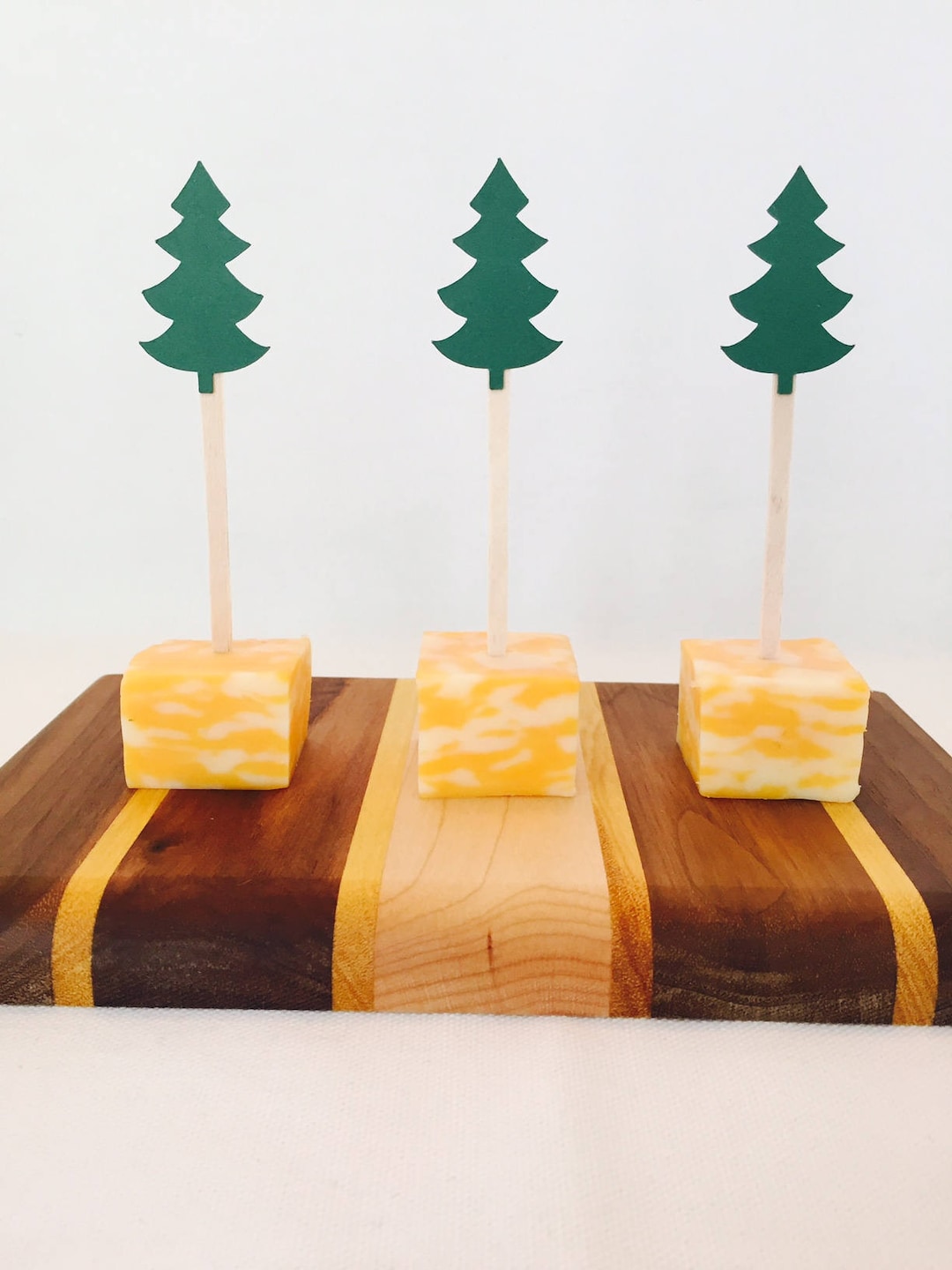 15 Pine Tree Appetizer Picks - Woodland Baby Shower - Camping Theme ...