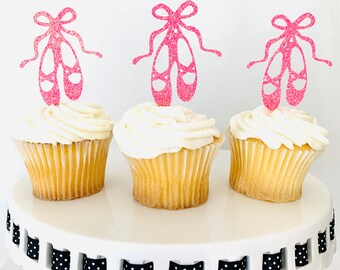 Printable Ballerina Cupcake Topper Birthday Cake Topper Girls - Etsy