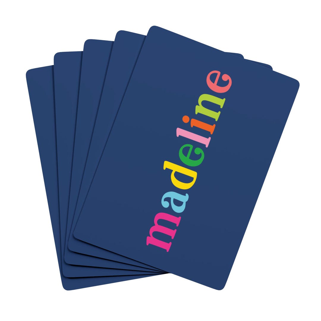 Personalized Playing Cards, Custom Card Deck, Family Game Night ...