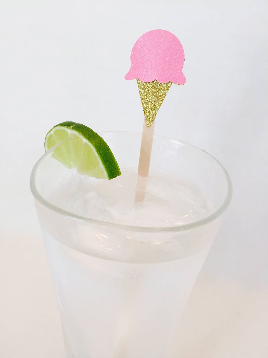 15 Ice Cream Swizzle Sticks - Drink Stirrers - BBQ - Pool Party ...