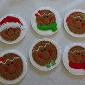 ITH Embroidery Design Mug Rug Coaster Gingerbread Gingerman - Etsy