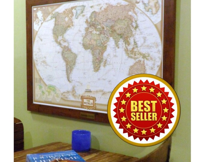 Push Pin Travel Map - Etsy