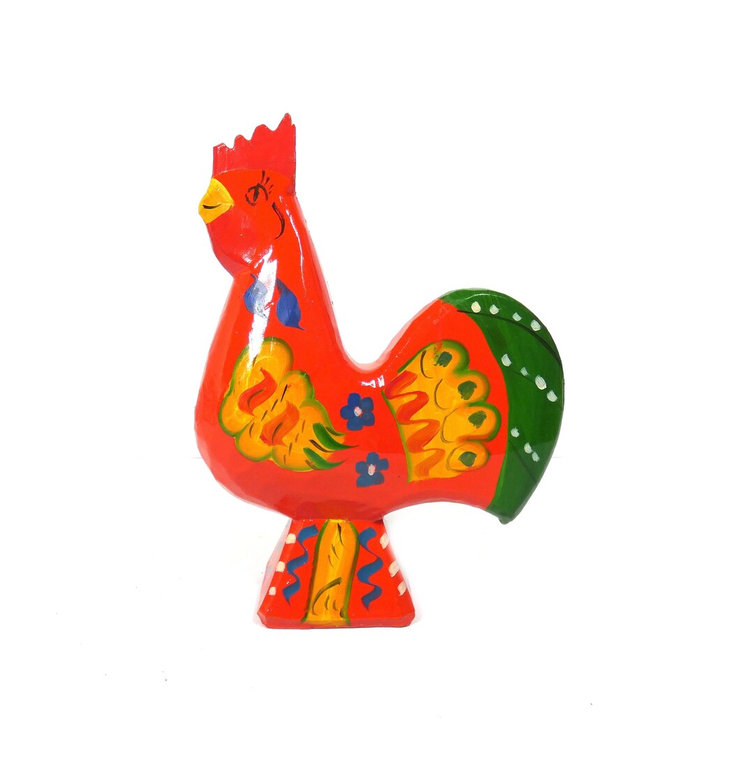 Scandinavian Big Dala Rooster, Dalahorse Sweden,swedish Rooster ...