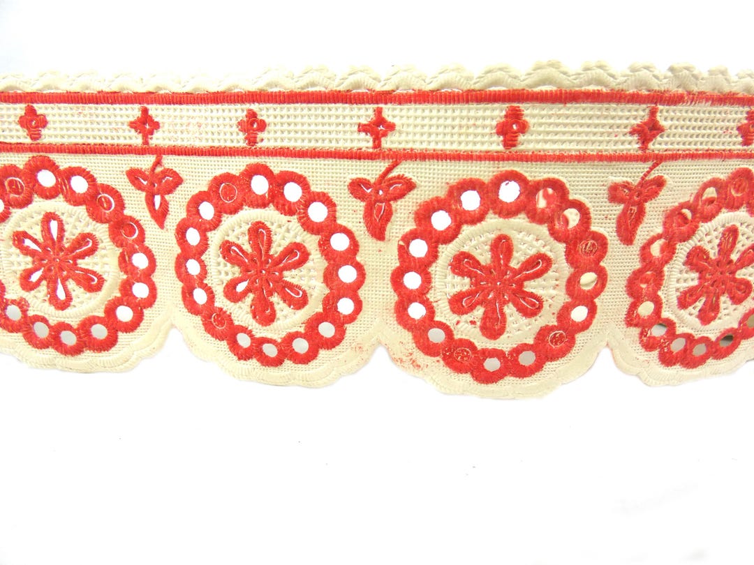 Swedish Shelf Edging Paper, Vintage Cabinet Edging Paper, Scandinavian ...