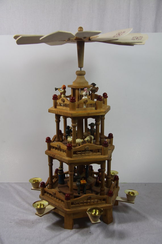 German Christmas Pyramids - Light and Movement Brighten Your Holidays