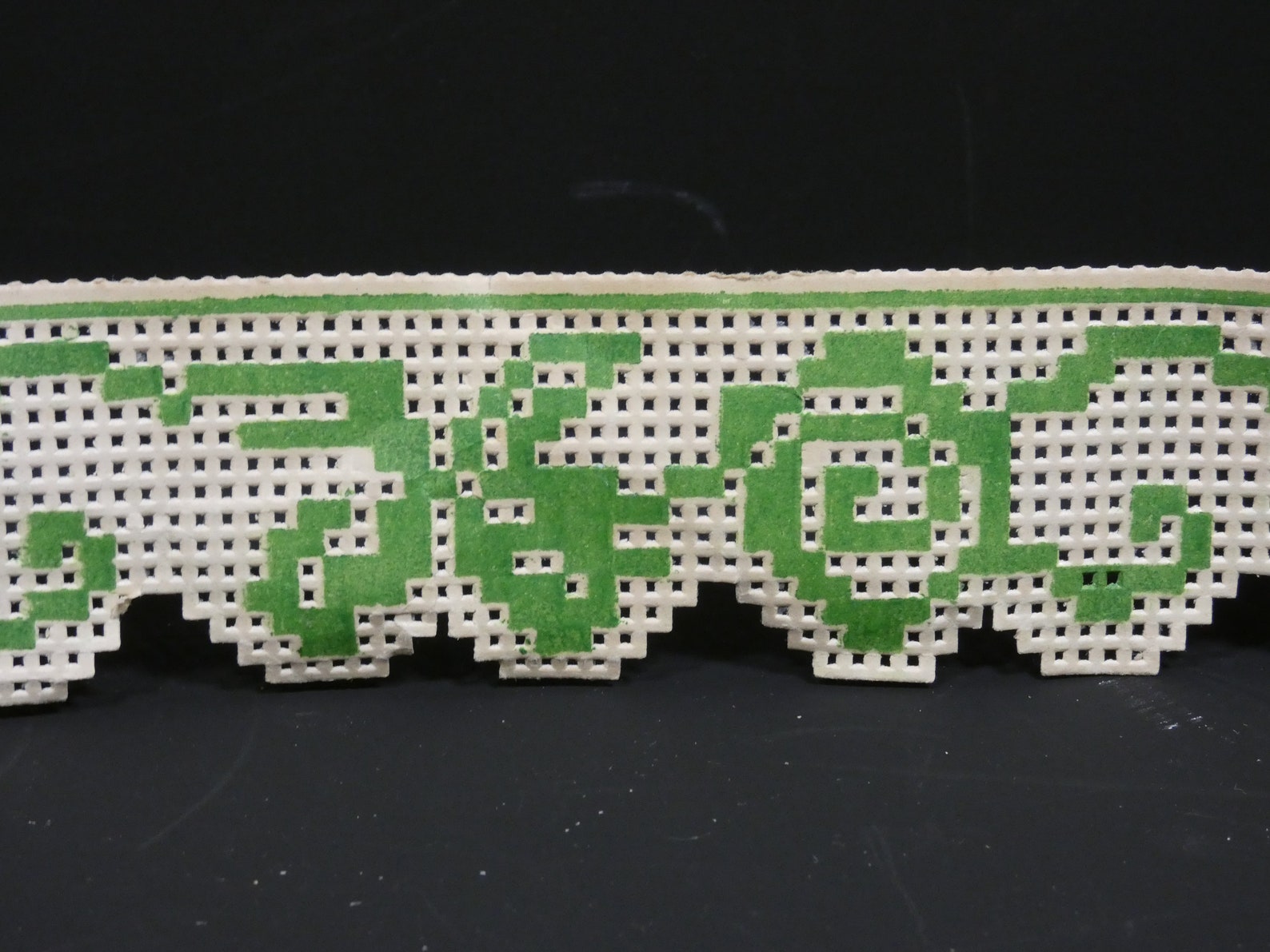 Shelf Edging Paper, Vintage Swedish Cabinet Edging Paper, Scandinavian ...
