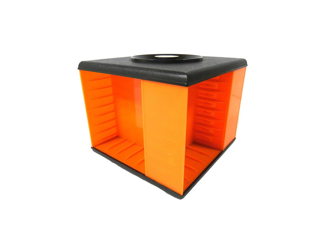 Cassette Carousel, Schott Cassette Tape Holder Case, Vintage Cassette ...