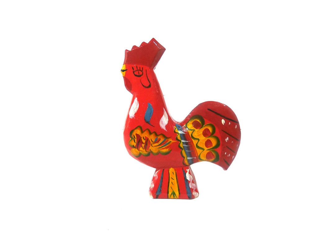 Scandinavian Dala Rooster, Dalahorse Sweden,swedish Rooster Dalahast ...