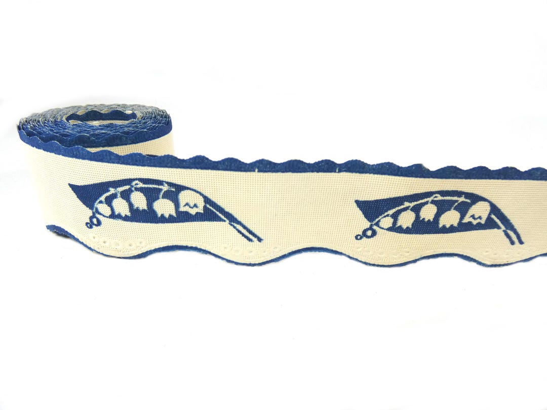 Swedish Shelf Edging Paper, Vintage Cabinet Edging Paper, Scandinavian ...