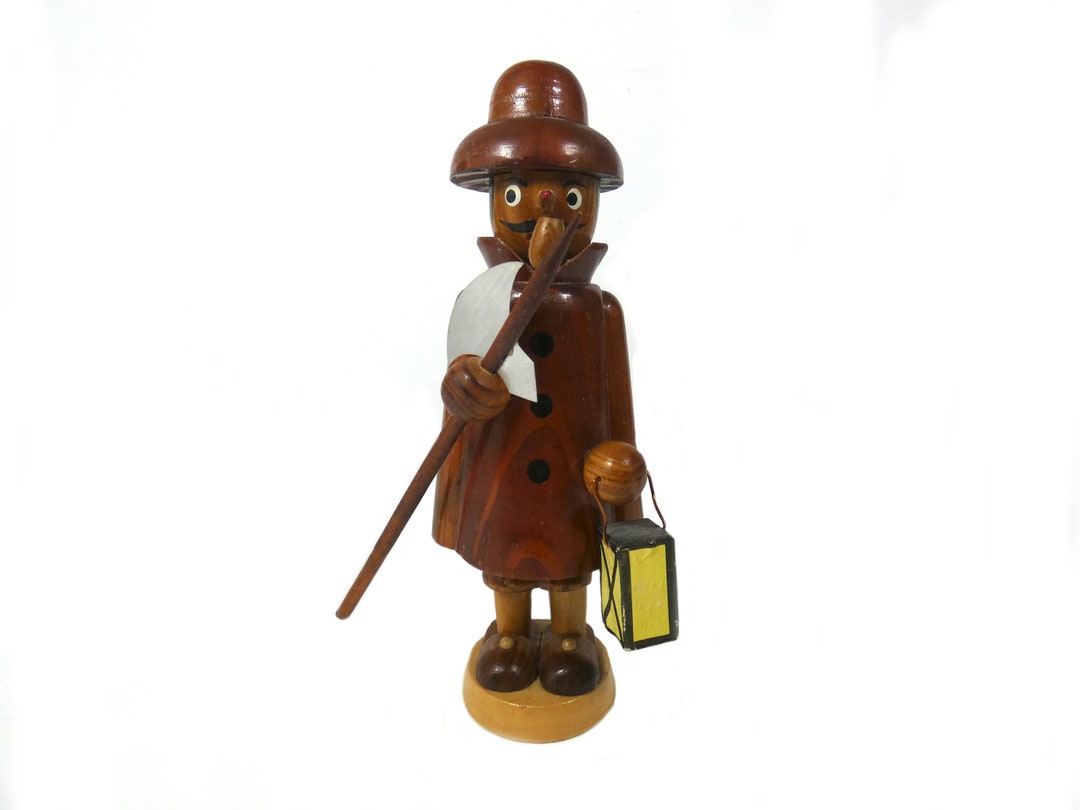 Beautiful Erzgebirge Figure, Smoker Man, Vintage Rauchermannchen ...