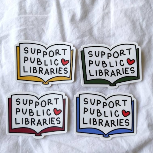 Support SCHOOL Libraries Book Sticker Library Science - Etsy