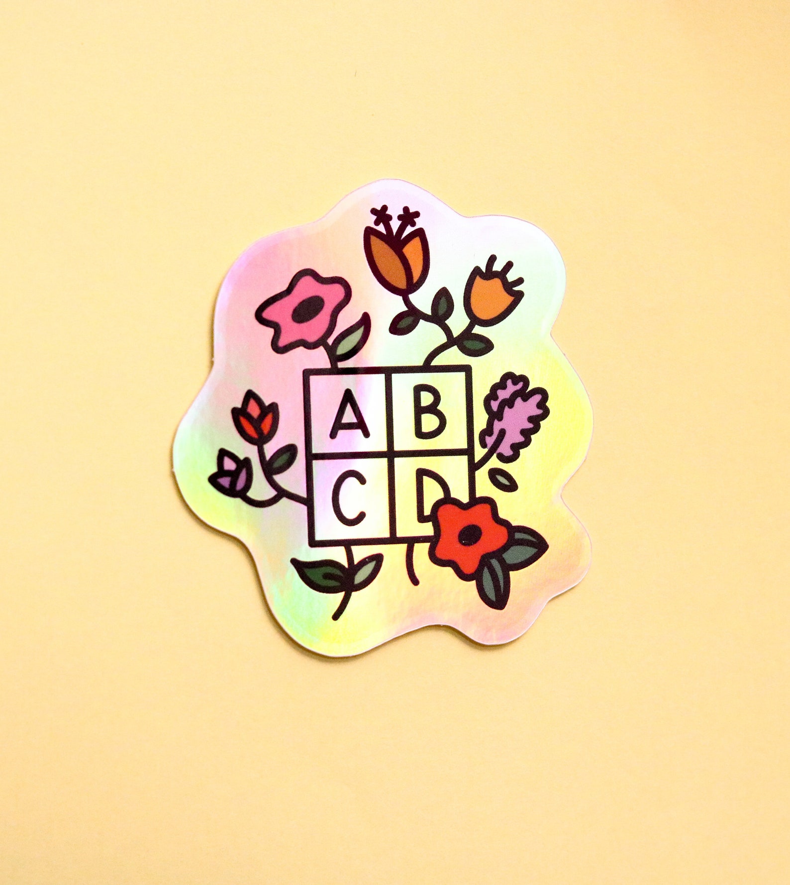 Holographic Odds Ratio Sticker Public Health Waterproof | Etsy