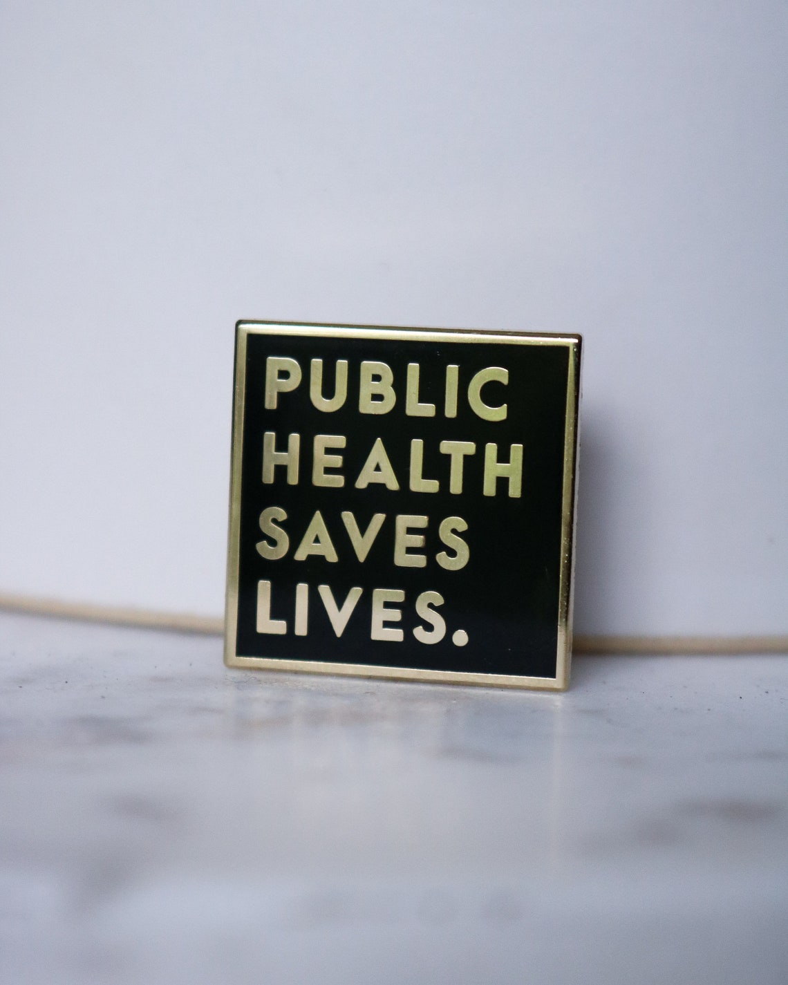 Public Health Saves Lives Hard Enamel Pin Lapel Pin Public - Etsy Sweden