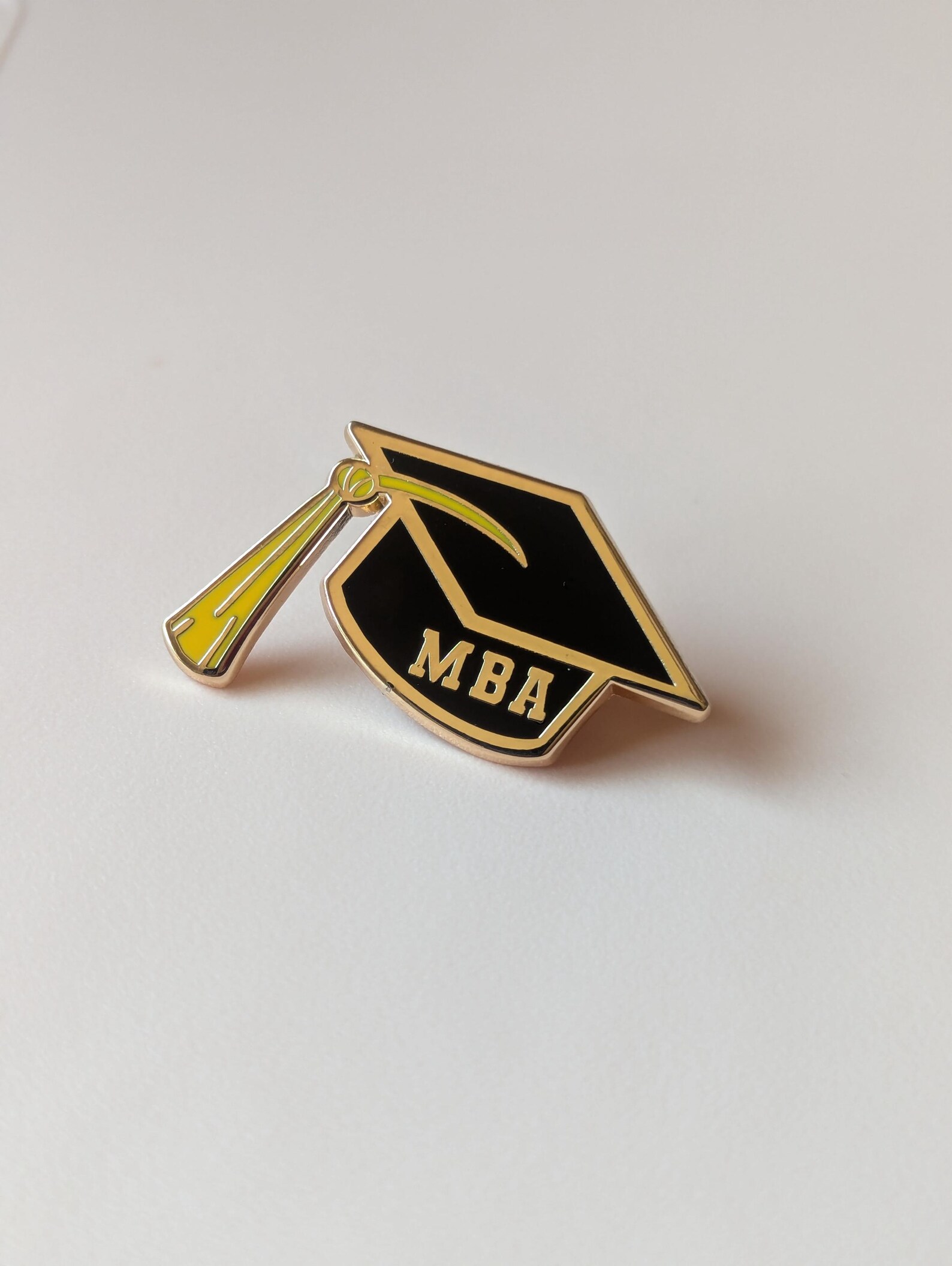 MBA Graduation Cap Enamel Pin | Business School Graduation Gift | MBA ...