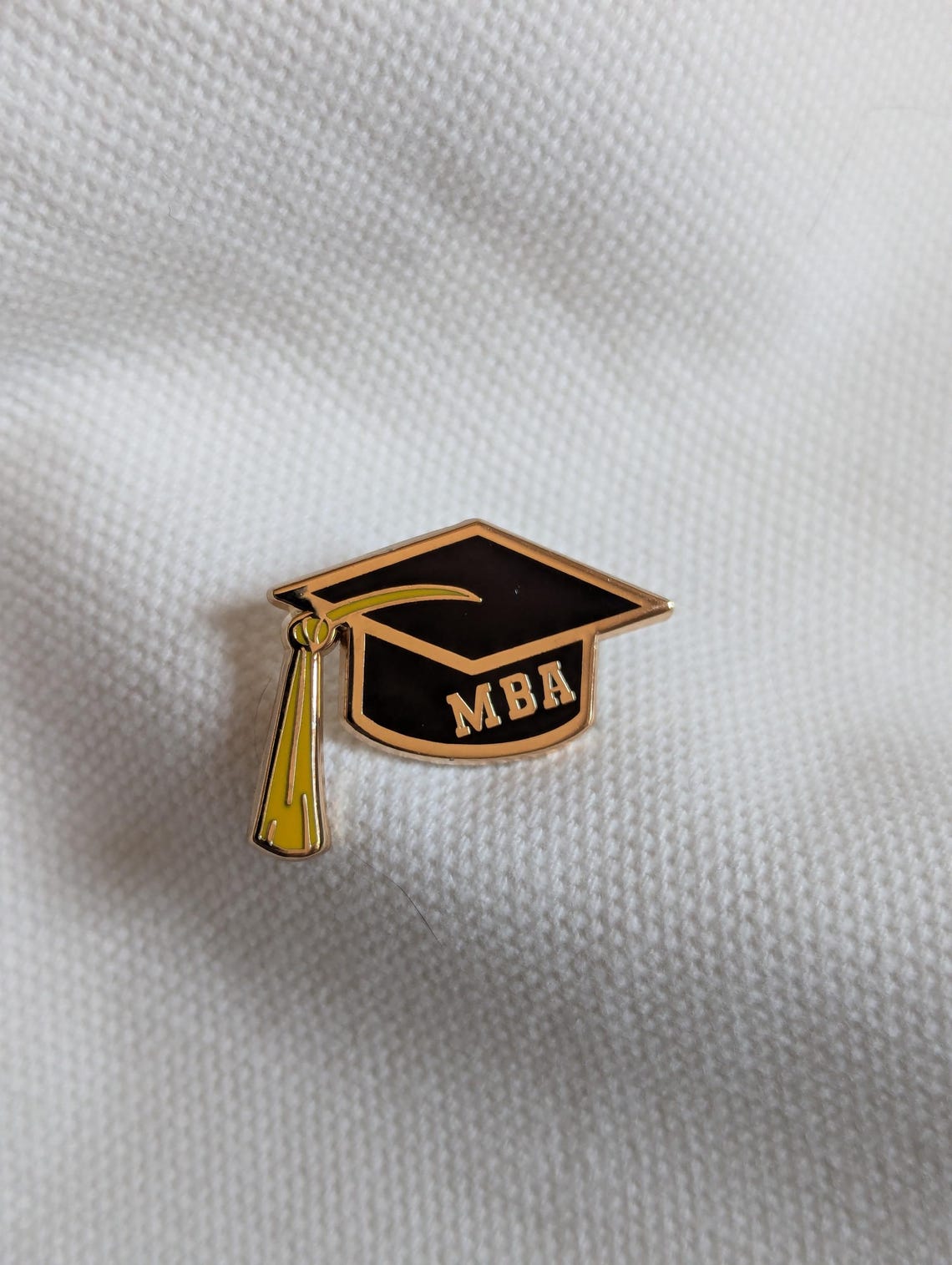 MBA Graduation Cap Enamel Pin | Business School Graduation Gift | MBA ...