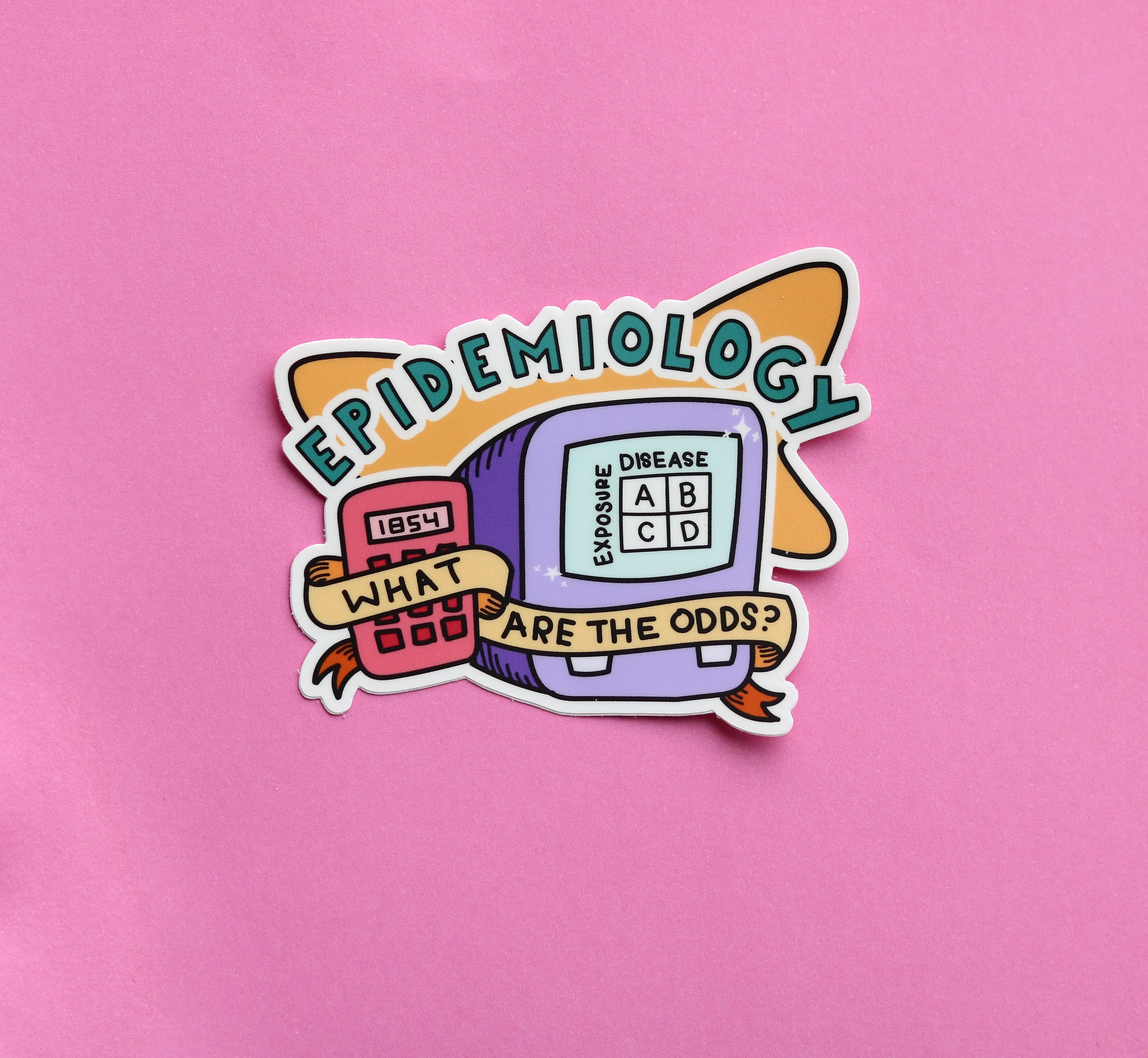 Epidemiologist Sticker Public Health Sticker Women Scientist Sticker ...