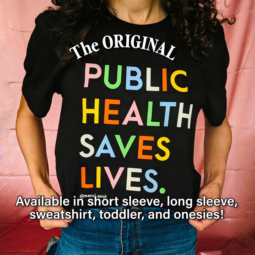 Public Health Saves Lives T-shirt – Rainbow Unisex Bella Canvas Tee for ...