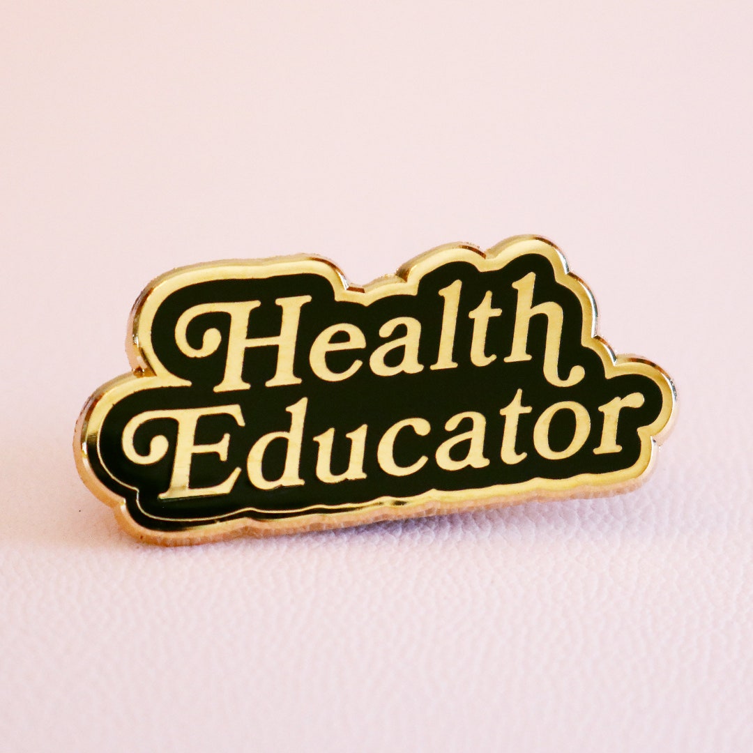 Health Educator Hard Enamel Pin | Lapel Pin | Public Health Pin ...