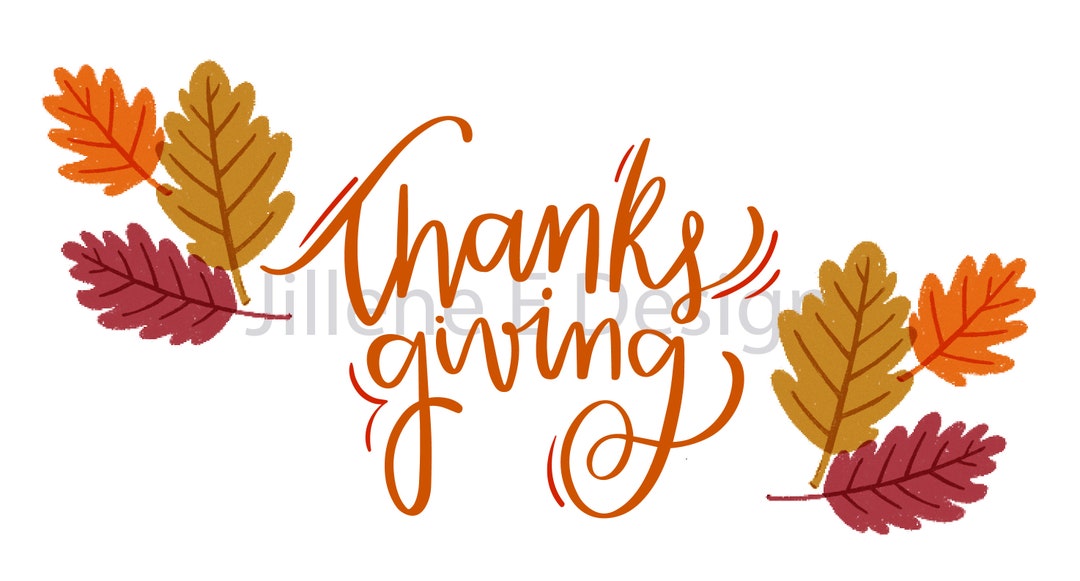 Thanksgiving Leaves Clipart, Thanksgiving SVG, Thanksgiving PNG ...
