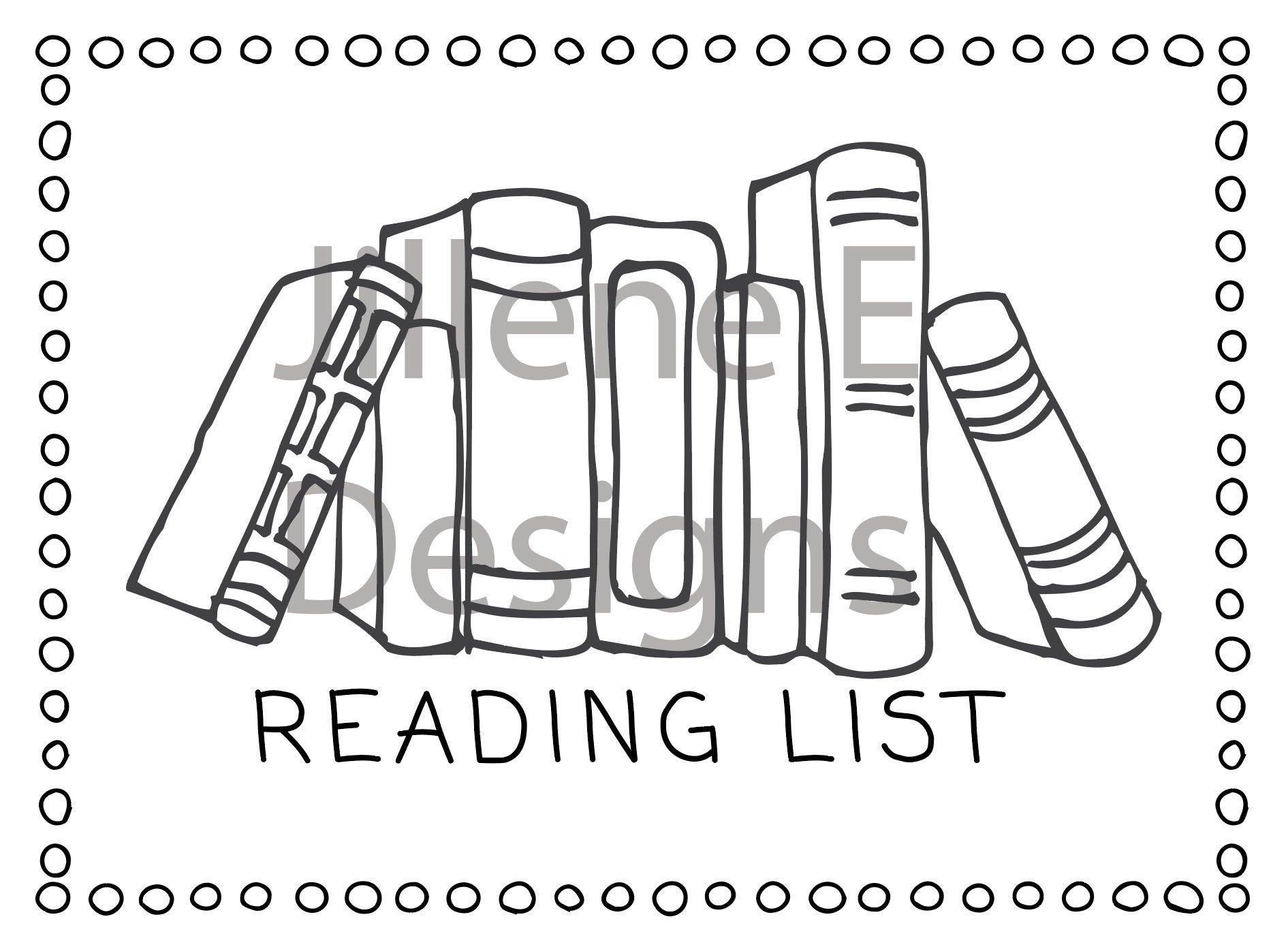 Reading List Clip Art, English Class Clip Art, Language Arts Clip Art ...